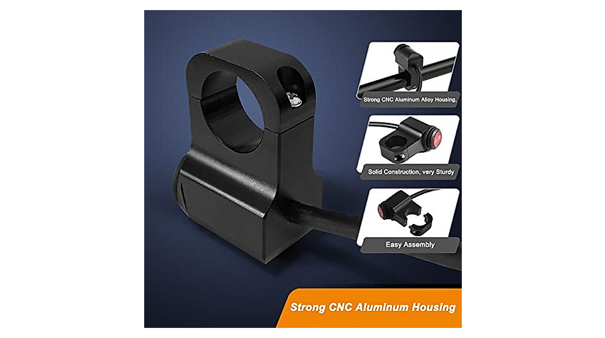 Durable 12V ATV Handlebar Light Switch for Motorcycles