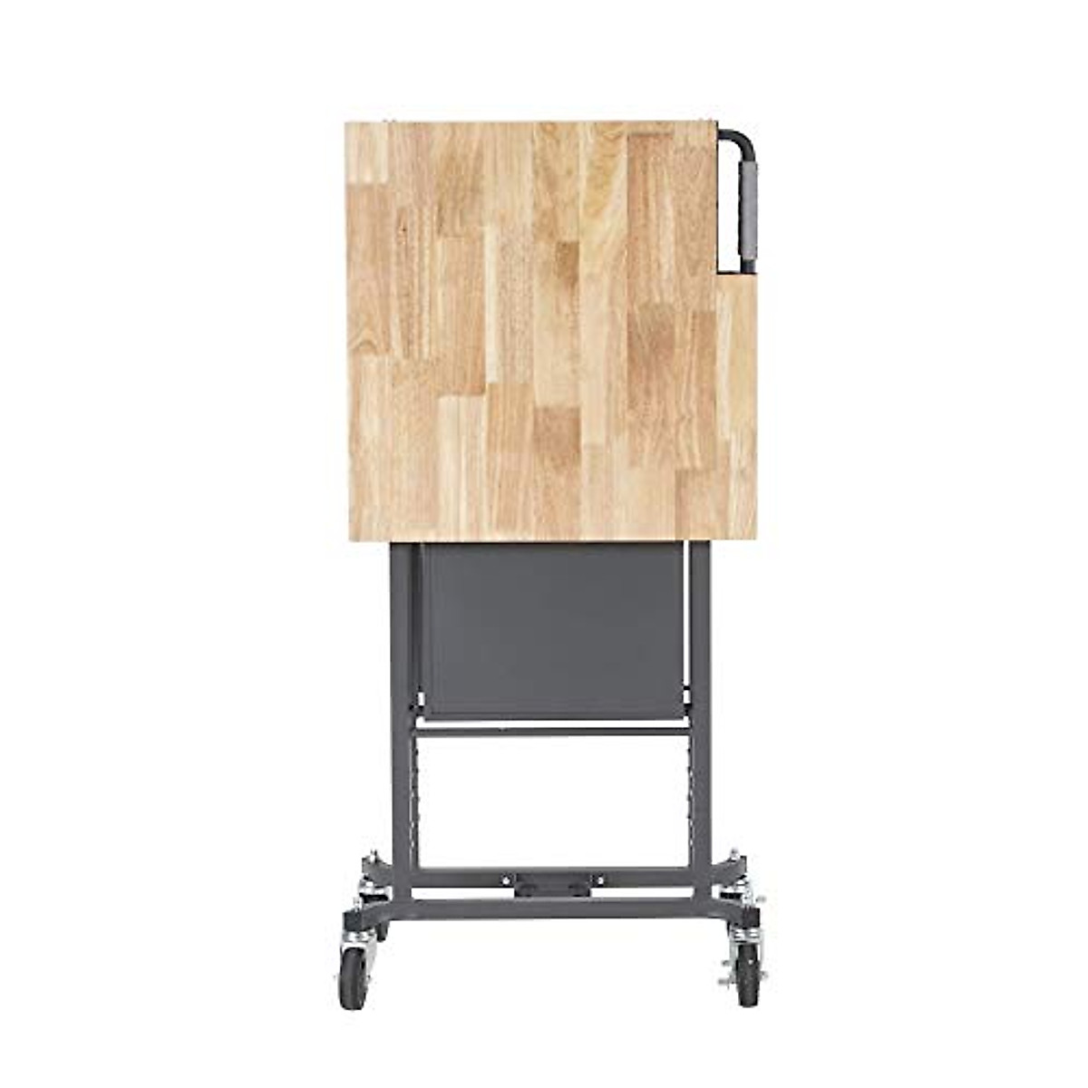 COSCO SmartFold Portable Workbench/Folding Utility Table (Gray Steel Frame)