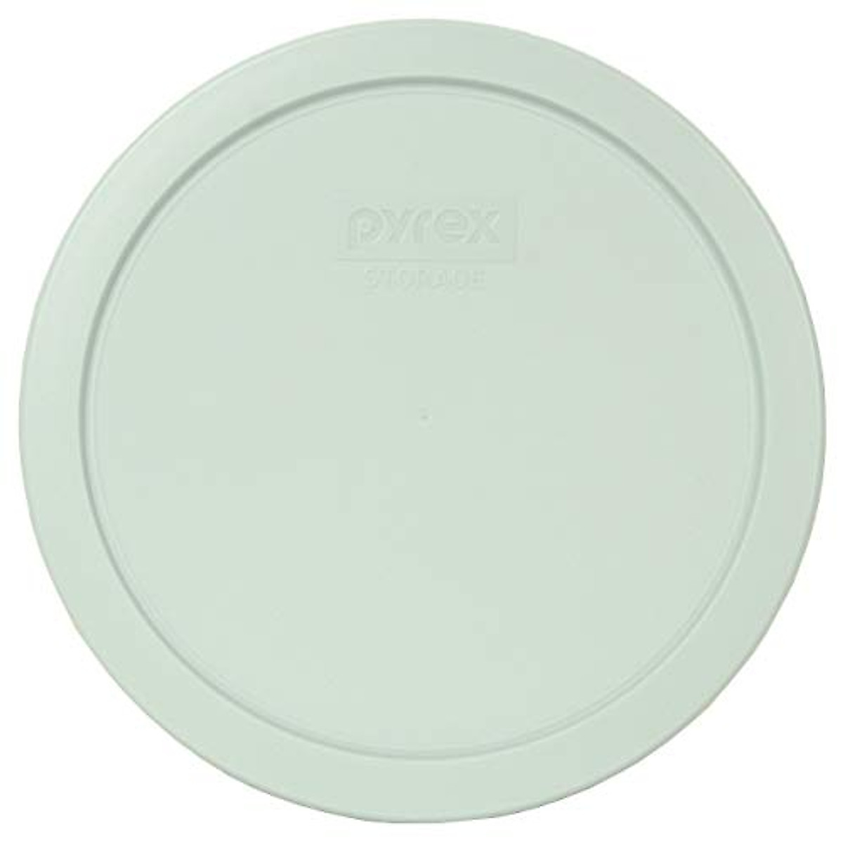 Pyrex (1) 7402-PC Muddy Aqua, (1) 7201-PC Surf Blue, & (1) 7200-PC Edamame Green Round Plastic Food Storage Replacement Lids, Made in USA