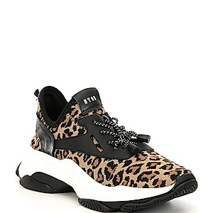 Steve Madden Women's Myles Sneaker, Leopard, 7.5