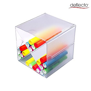 Deflecto Stackable Cube Organizer, 6 inch x 6 inch