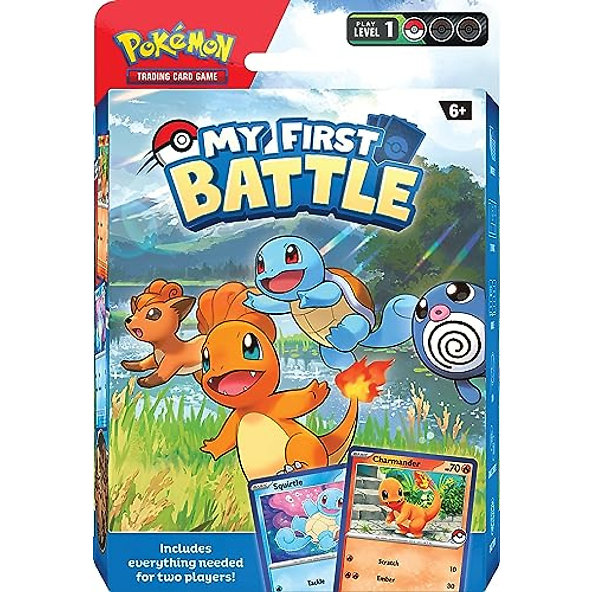 Pokémon TCG: My First Battle—Charmander and Squirtle (2 Ready-to-Play Mini Decks & Accessories)