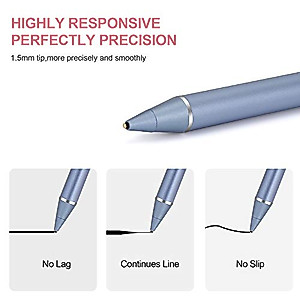 Active Stylus Pens for Touch Screens, maylofi Rechargeable Digital Stylish Pen Pencil Universal for iPhone/iPad Pro/Mini/Air/Android and Most Capacitive Touch Screens