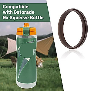 5 Pack Replacement Seal Gasket Compatible with Gatorade Gx Hydration System Water Bottle, Silicone Lid Seals Replacement for Gatorade Gx Pods
