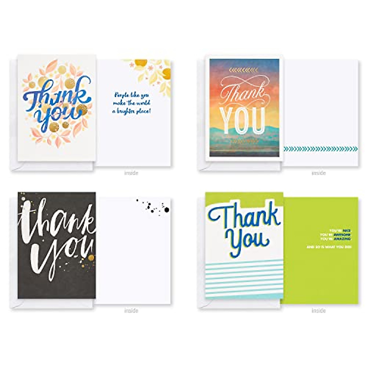 American Greetings Deluxe Thank You Card Bundle (32-Count)