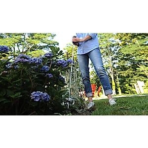 Drill Till, 3 in 1, Smartest Gardening Tools for Weeding, Tilling and Bulb Planting| Includes Hole Digger for Plants, Weeding Tool, 2 Rods & Tiller for Gardening| Use with Cordless Drill/Screwdriver