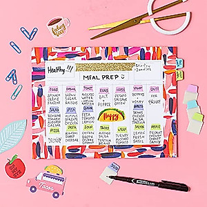 Avery Mini Ultra Tabs, 1" x 1.5", 2-Side Writable, Pastel Purple/Blue/Pink, 40 Repositionable Tabs (74761)