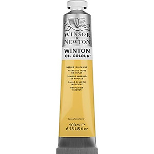 Winsor & Newton Winton Oil Color, 200ml (6.75-oz) Tube, Naples Yellow Hue