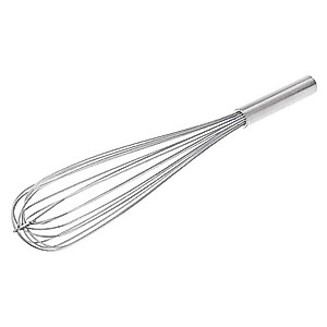 AmazonCommercial Stainless Steel Whisk, 18 Inch