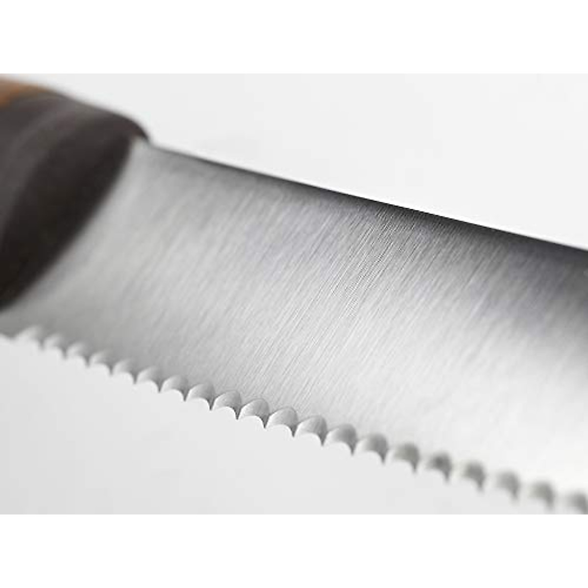 Wüsthof Urban Farmer 9" Serrated Bread Knife, Brown