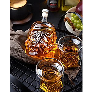 Tequila Whiskey Decanter ,Liquor Decanter, Marvel Gifts for Women or Man Gifts for Nerds