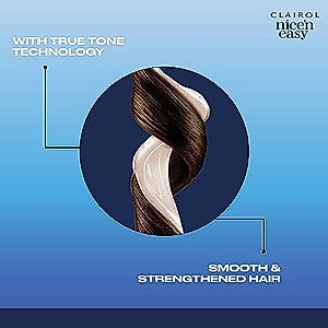 Clairol Nice'n Easy Permanent Hair Dye, 2BB Blue Black Hair Color, Pack of 1