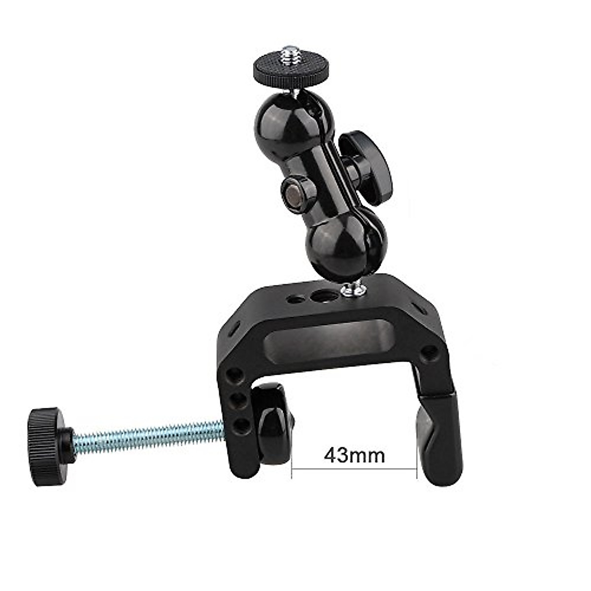 CAMVATE Camera Clamp Mount for DSLR Camera Led Video Light and Binoculars Holder Mount - 1122