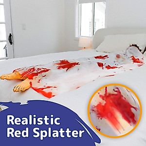 Halloween 5 Ft. Long Back From the Grave Dead Body for Creepiest Haunted House Decor - Halloween Prop Decorations - Cemetery Halloween Decorations and Outdoor Scary Props