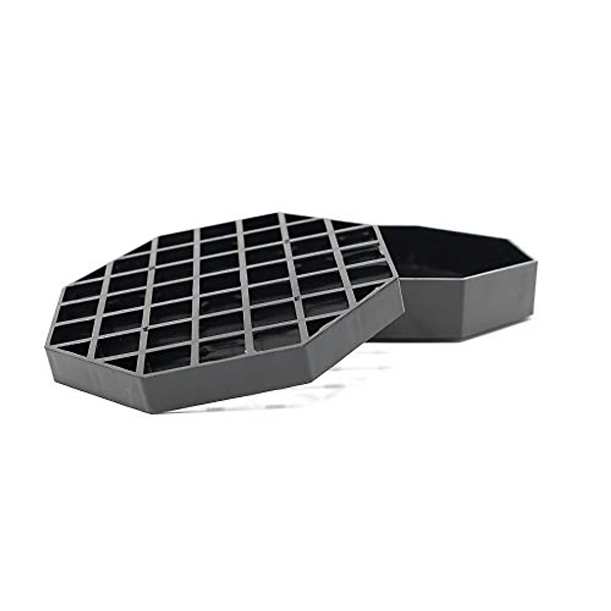 Winco DT-45 4 Count Drip Trays, 4.5 by 4.5-Inch, (2 Pack)