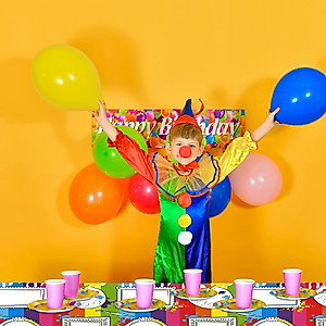 Art Party Decorations Paint Party Tablecloth Paint Party Supplies Creative Paint Theme Table Cloth Printing Art Party Table Cloth Machine Washable Tablecloth for Decor (3 Pieces)