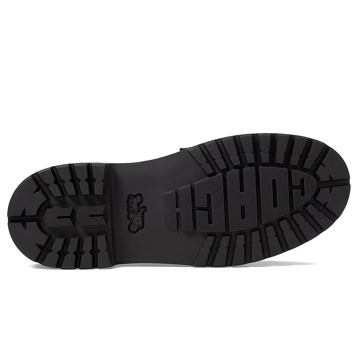 COACH Men's Casual Cooper Loafer With Signature Jacquard And Signature Coin, Color Maple, Size 9