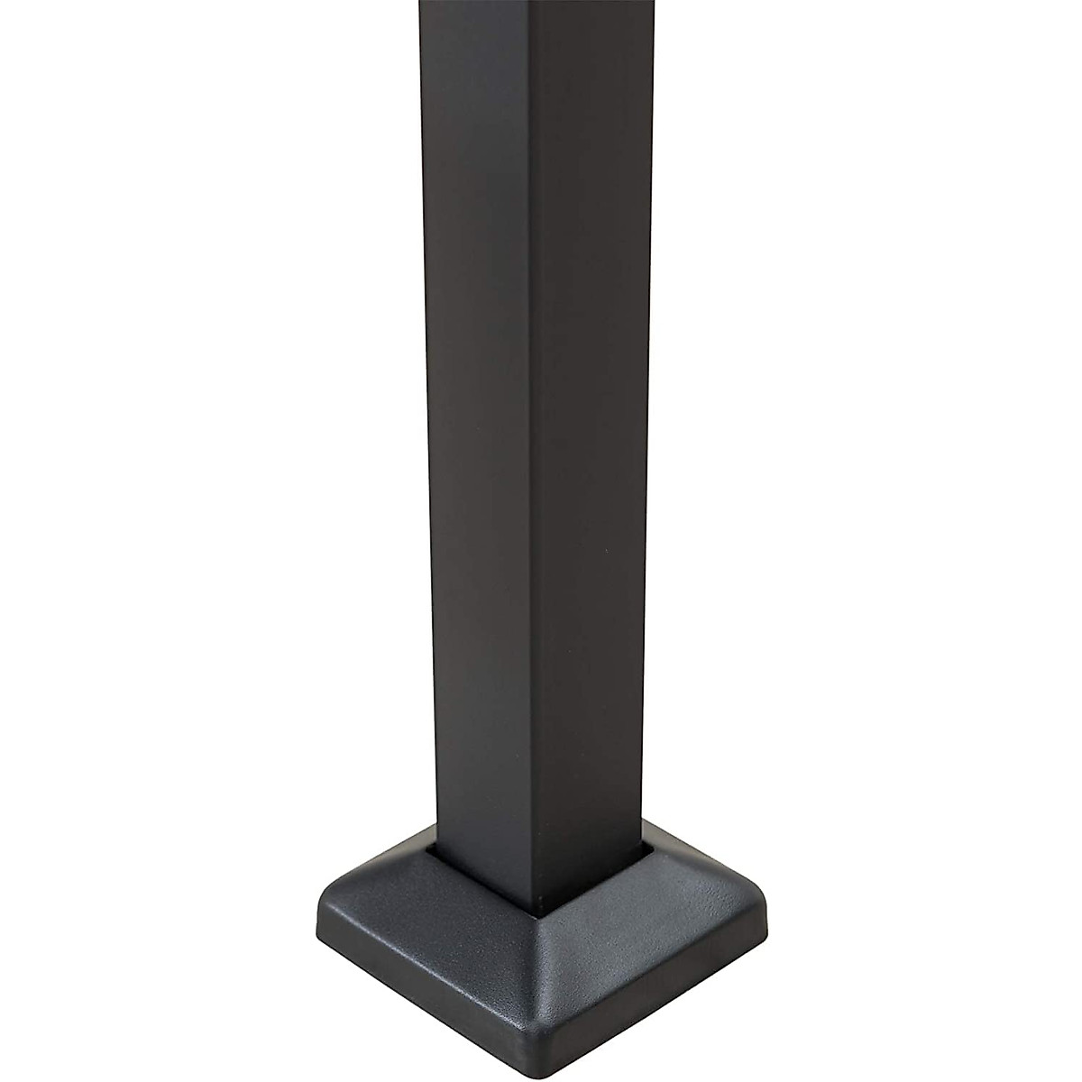 Sunjoy Grill Gazebo 5 ft. x 8 ft. Black Steel Frame Soft Top Gazebo with Arch Canopy with Shelves for Outdoor, Patio, Garden, Backyard Activities