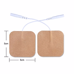 20 Pieces TENS Electrodes 2"x2" Replacement Pads for Use with Tens Machine