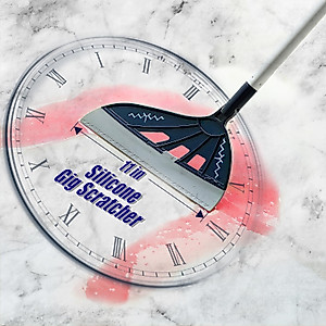 Magic Broom Sweeper, Multifunction Silicone Broom, Household Squeegee Broom for Floor Cleaning, Bathroom, pet Hair, Dark Blue Dog Broom Brush Set (Blue)