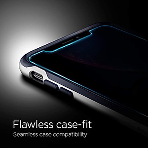 Spigen Tempered Glass Screen Protector [GlasTR EZ FIT] designed for iPhone 11 / iPhone XR [2Pack] - Privacy