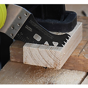 ACTOMASTER Japanese Teeth Precise Oscillating Saw Blade for Oscillating Tool Multitool, Pack of 6