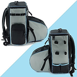 RX WELD Black Welding Backpack, Welding Tools Backpack Extreme Gear Pack with Helmet Catch