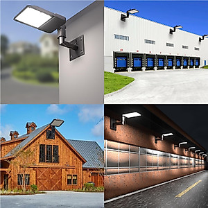 Lightdot Parking Lot Light Wall Mount Bracket 90 Degree, Aluminum Extension Mounting Pole