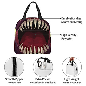 Lunch Bag Womens Insulated Rice Bag Anime Reusable Insulation Refrigerated Large Capacity Portable Tote Bag Ladies