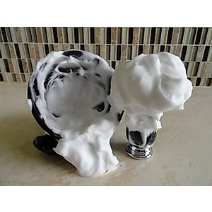 Men’s Soap Company Shaving Soap for Men and Women 4.0 oz Refill Puck Made with Natural Vegan Plant Ingredients. Shea Butter and Vitamin E Create Thick Shave Soap Lather for Skin Protection, Himalaya