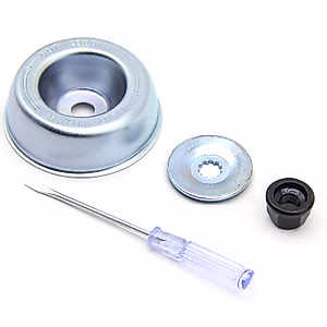 Gardening Machine Lawnmower, Rider Plate, Replacement for Stihl Brush Blade and Weedeater Parts, Collar Nut, Maintenance Screwdriver, Blade Adapter, Compatible with Stihl Weed Eater Blades