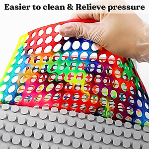LET'S RESIN Resin Collector Mat, Easy Clean & Silicone Heat Resistant Mats 14.5'' x 9.4'', Non-Slip Multipurpose Thick Silicone Mats for Resin Molds, Epoxy Resin, Cup Turner, Kitchen Counter, Placemat