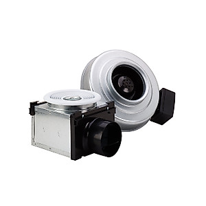 Fantech PB 110L7 110 CFM Bath Fan 7W Dimmable LED Light, Energy Star, Wet Location, 4" Duct