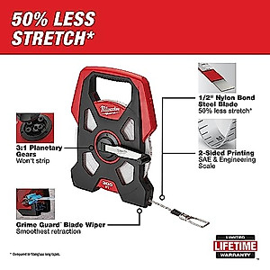 MILWAUKEE 300 Ft. Open Reel Lo