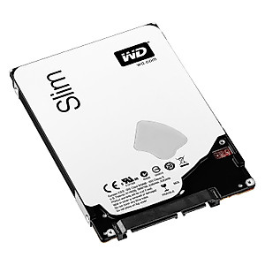 WD Blue 1TB Laptop 7mm Hard Drive: 2.5 Inch, SATA 6Gb/s, 5400 RPM, 8MB Cache (WD10SPCX),Black, grey