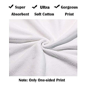 Wamika Beach Seashell Starfish Hand Towels Sea Ocean Wave Summer Bathroom Towel Ultra Soft Absorbent Multipurpose Towels for Hand,Face,Gym,Sports Home Decor, 16x30