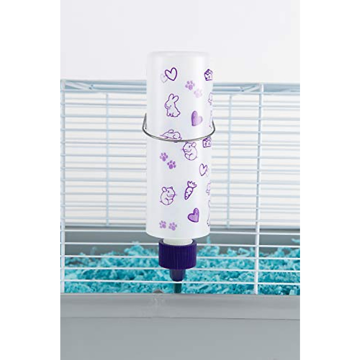 Lixit Weather Resistant Cage Water Bottles for Rabbits, Ferrets, Guinea Pigs Hamsters and Other Small Animals. (8-Ounce)