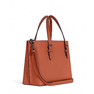 Coach Leather Mollie Tote 25, Sunset