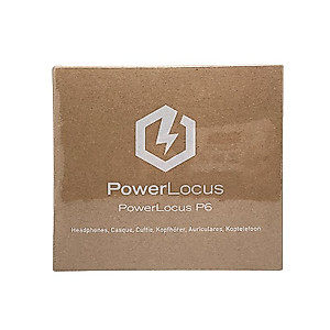 PowerLocus Wireless Bluetooth Headphones, Over Ear Headphones with Microphone, 50H Playtime, HiFi Stereo Sound, Deep Bass, Soft Earmuffs, Foldable Lightweight Headphones for Travel/PC/Cell Phone