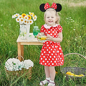 SOLIEHOO Girls Dress Up Princess Dresses, 19 Pcs Girls Dress Up Trunk with 4 Tops 3 Skirts and Princess Shoes, Toddler Pretend Play Costumes Dress Up Clothes for Girls Aged 3 4 5 6