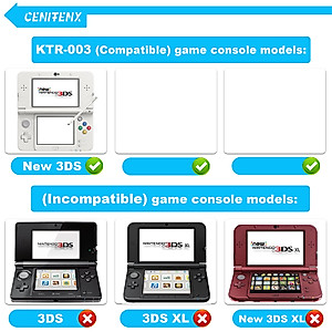 CENIFENX New 3DS Battery, KTR-003 3.7V 1400mAh Replacement for Nintendo New 3DS Game Player Battery, with Repair Tool Kit (Not for Nintendo 3DS, 3DS XL, New 3DS XL)