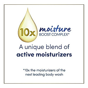 Dove Body Love Shower Cleansing Butter Moisture Boost Cleanser for Dry Skin Silkier than Body Wash with Hyaluronic Acid and Moringa Oil 10 oz