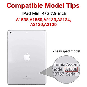 PZOZ Kids Case Compatible for Apple iPad Mini 4 5 7.9 inch, EVA Shockproof Rotate Handle Folding Stand Heavy Duty Protective Cute Boys Girls Cover for 4th Gen 5th Generation (Pink)