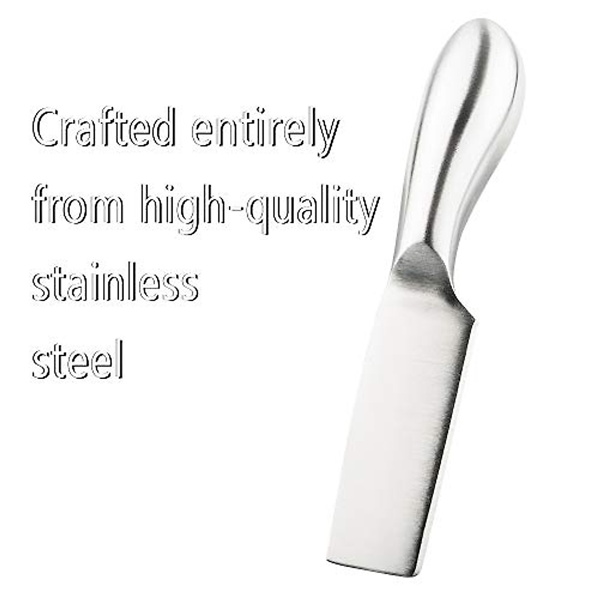 8 Pieces Cheese Tool Set, findTop Stainless Steel Cheese Knives Collection