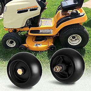 UP2WIN Mower Deck Wheels Compatible with Craftsman Husq Cub JD Lawn Mower Tractor, 753-04856A Deck Rollers Gauge Wheel Work with 54" 48" Deck