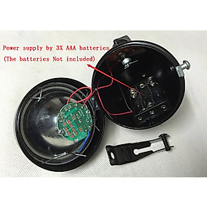 Cool Metal Shell Bright Classical Cool Bicycle Headlight Retro Vintage Bike LED Light Night Riding Safety Front Head Lamp Fog Headlamp