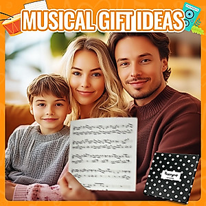HAPPYPOP Music Gifts for Music Lovers - Funny Teens Note Gifts, Socks for Musicians & Teachers