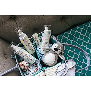 Organic Diaper Area Wash - Cruelty-Free Baby Spray for Sensitive Skin, Hypoallergenic Diaper Rash Spray, Gentle No Rinse Cleansing Water for Cloth Diaper Wipes - 5floz by Mambino Organics