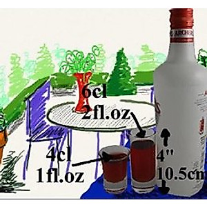 Dreamair Padrino Shot Glass (Blk/Silv)