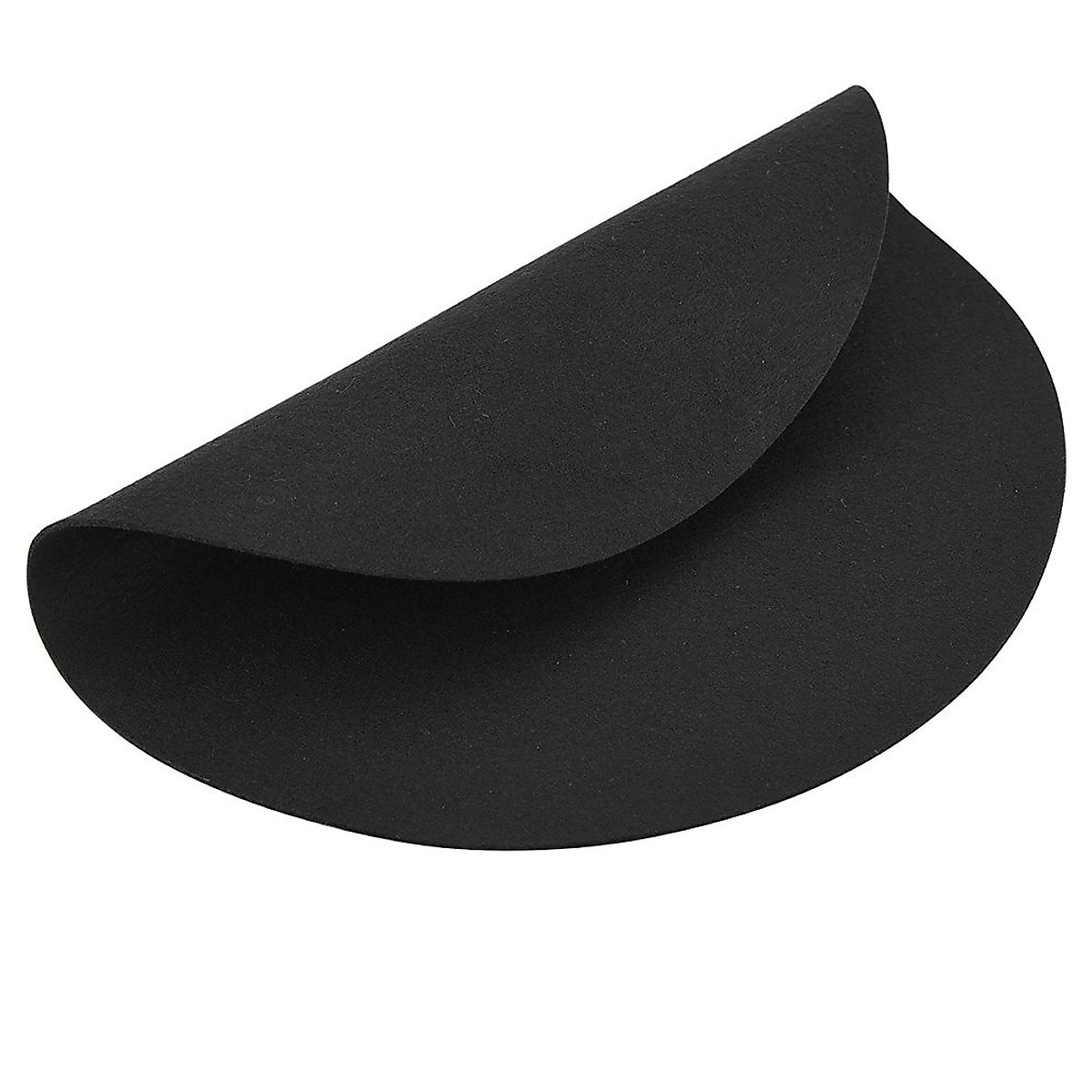 Ultra-Thin Anti-Static Turntable Record Pad,LP Turntable Soft Slipmat,Reduce Vibration,Reduce The Back Noise,Keeping Disc Clean,for All LP Record Players Black